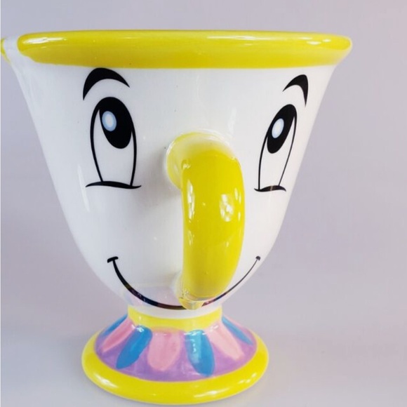 Disney | Kitchen | Disney Beauty And The Beast Chip Tea Coffee Cup ...